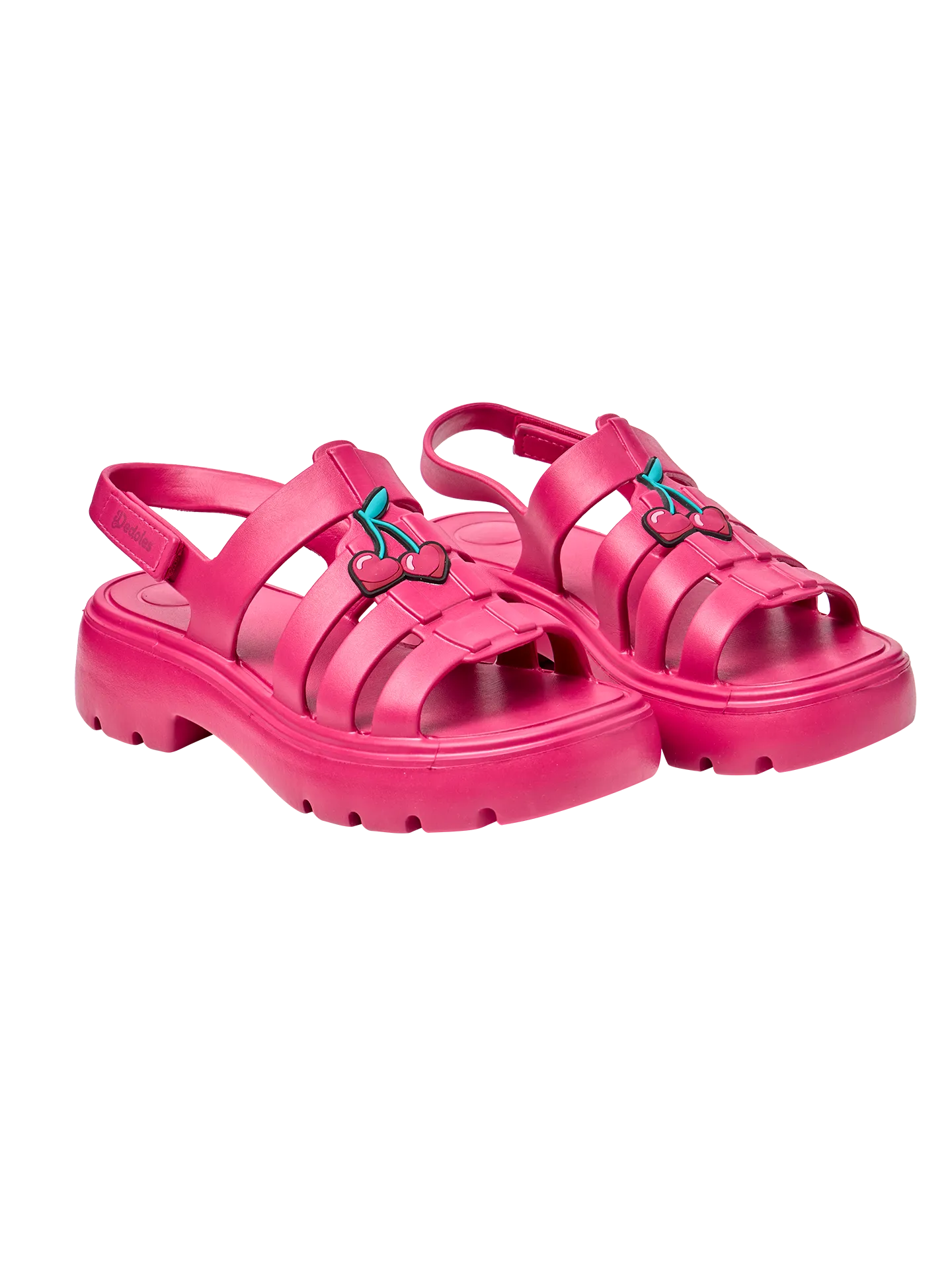 Sandales Eva Fisherman rose foncé pour femmes – Dedoles